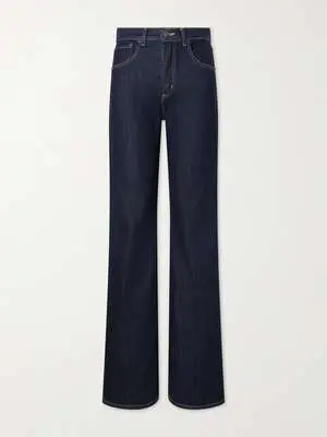 NILI LOTAN Celia High-rise Straight-leg Jeans