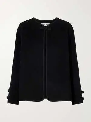 RÓHE Wool And Cashmere-blend Jacket - Black