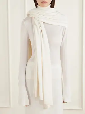 THE PARK Marie Cashmere And Silk-blend Wrap