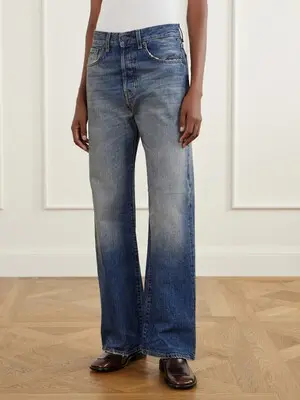 Acne Studios Mid-rise Straight-leg Jeans - Blue