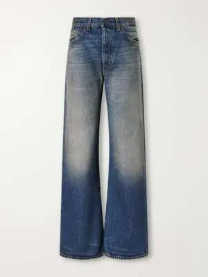 Acne Studios Mid-rise Straight-leg Jeans - Mid Denim