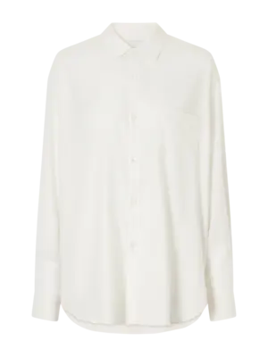 SSSTEIN Cotton And Silk-blend Shirt - Neutrals