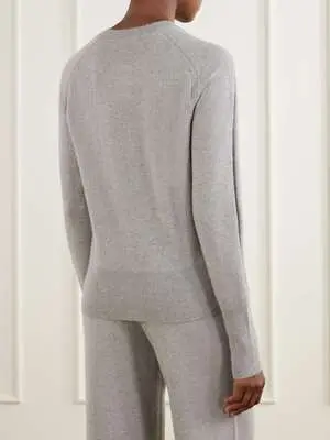 JOSEPH Melby Cashmere-blend Sweater - Gray