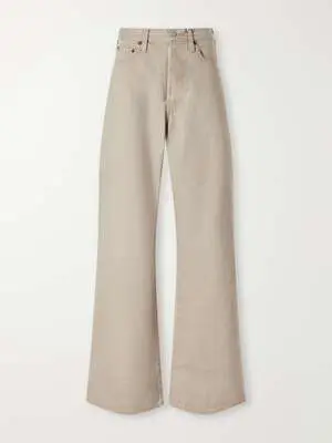 SSSTEIN Mid-rise Wide-leg Jeans