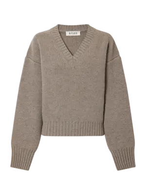 RÓHE Wool Sweater - Brown