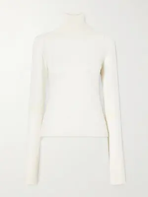 THE PARK Marshall Cashmere And Silk-blend Turtleneck Sweater