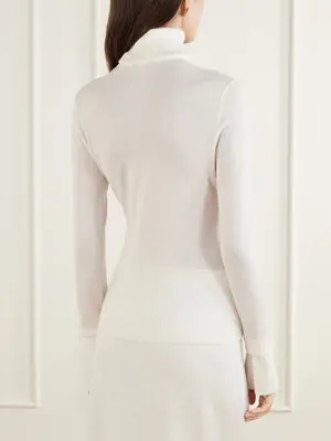 THE PARK Marshall Cashmere And Silk-blend Turtleneck Sweater