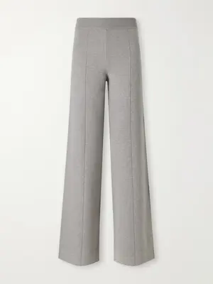 JOSEPH Viola Cashmere-blend Flared Pants
