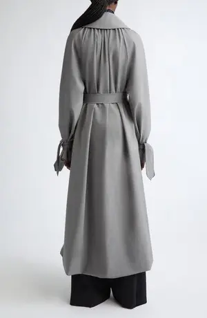 HEIRLOME Sidney Virgin Wool Blend Trench Coat