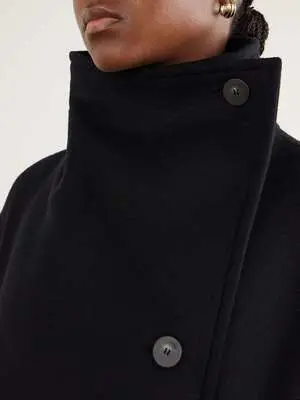 JOSEPH Fiore Belted Virgin Wool-blend Coat