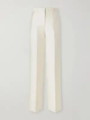 JOSEPH Mitae Straight-leg Pants - Neutrals