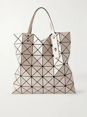 Issey Miyake Lucent Glossed Tote Neutrals