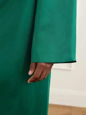 RÓHE Silk-satin Maxi Dress