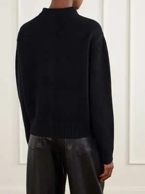 RÓHE Calf Hair-trimmed Wool-blend Cardigan
