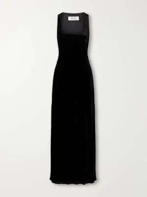 RÓHE Velvet Maxi Dress