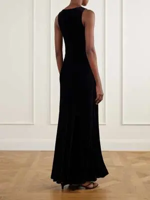 RÓHE Velvet Maxi Dress