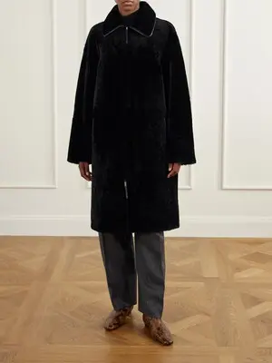 JOSEPH Caspian Shearling Coat