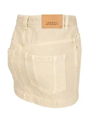 Isabel Marant Étoile Marant Juana Short Skirt - Cream