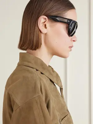 JACQUES MARIE MAGE Ravello D-frame Acetate Sunglasses