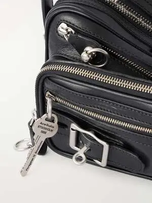Acne Studios Camero Party Buckle-detailed Leather Shoulder Bag