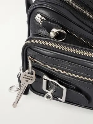 Acne Studios Camero Party Buckle-detailed Leather Shoulder Bag