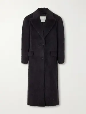 JOSEPH Laia Alpaca And Wool-blend Coat - Gray