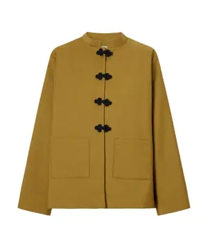 RÓHE Virgin Wool And Mohair-blend Jacket - Yellow