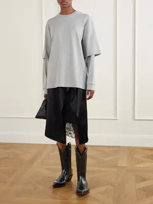 Acne Studios 60 Leather Ankle Boots - Black