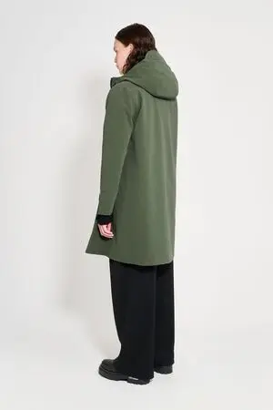 Stutterheim Mosebacke Patch Raincoat - Green