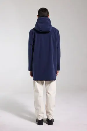 Stutterheim Stockholm Lightweight Zip Matte Raincoat