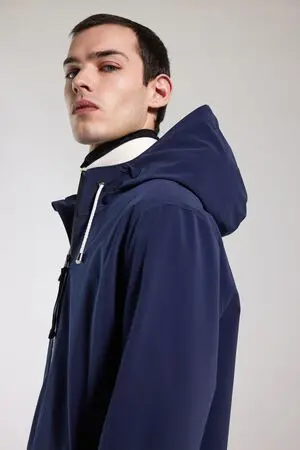 Stutterheim Stockholm Lightweight Zip Matte Raincoat