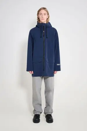 Stutterheim Stockholm Patch Raincoat - Navy