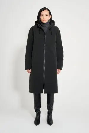 Stutterheim Stockholm Long Matte Winter Coat