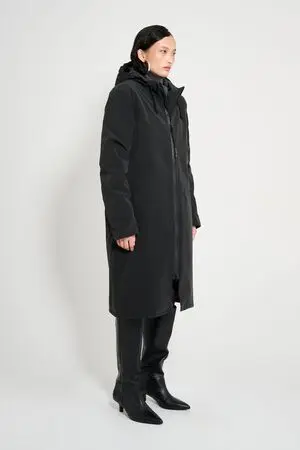 Stutterheim Stockholm Long Matte Winter Coat