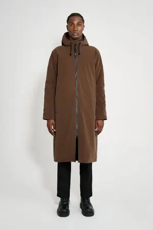 Stutterheim Stockholm Long Matte Winter Coat