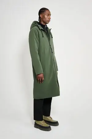 Stutterheim Stockholm Long Matte Winter Coat