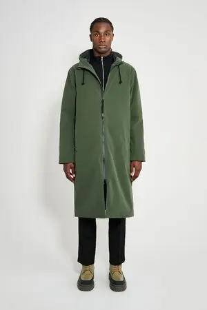 Stutterheim Stockholm Long Matte Winter Coat