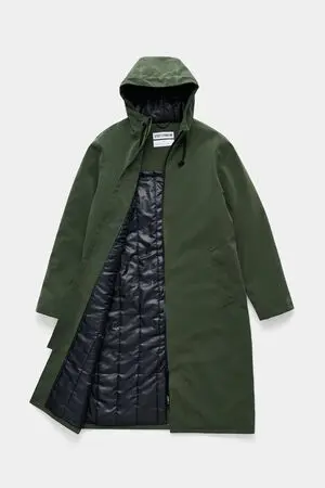 Stutterheim Stockholm Long Matte Winter Coat