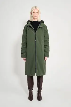 Stutterheim Stockholm Long Matte Winter Coat