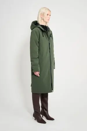 Stutterheim Stockholm Long Matte Winter Coat
