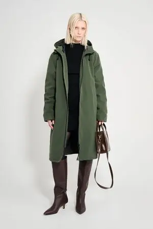 Stutterheim Stockholm Long Matte Winter Coat