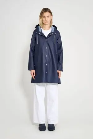 Stutterheim Mosebacke Lightweight Raincoat - Navy