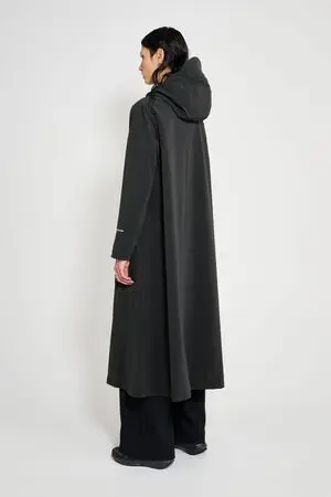 Stutterheim Mosebacke Long Patch Raincoat