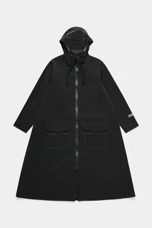 Stutterheim Mosebacke Long Patch Raincoat
