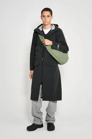 Stutterheim Stockholm Long Patch Raincoat