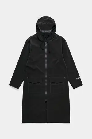 Stutterheim Stockholm Long Patch Raincoat