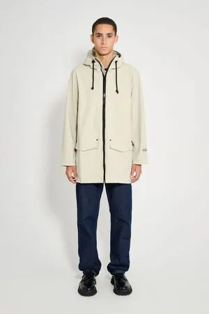 Stutterheim Stockholm Patch Raincoat - Pelican