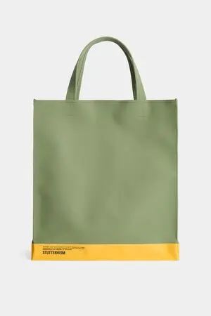 Stutterheim Stylist Bag Matte /warm Honey - Dry Green