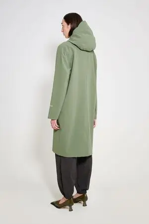 Stutterheim Stockholm Long Patch Raincoat