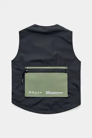 Stutterheim Bro Vest - Black